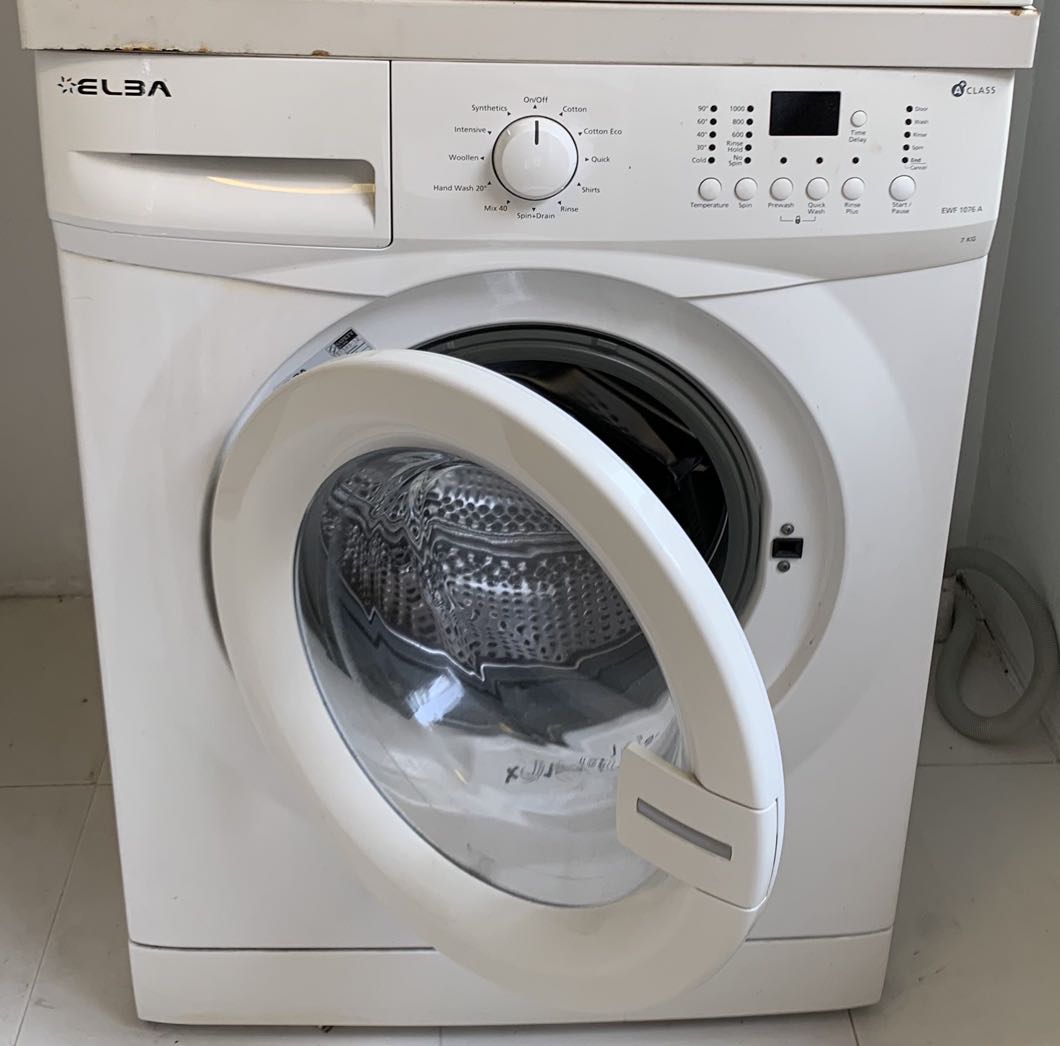Elba front -load washing machine, TV & Home Appliances, Washing ...