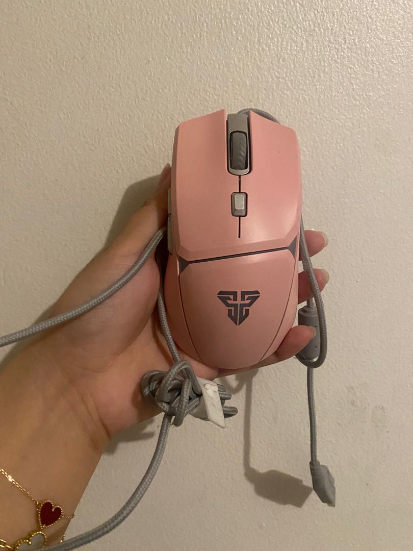 Fantech sakura pink mouse, Computers & Tech, Parts & Accessories, Mouse ...