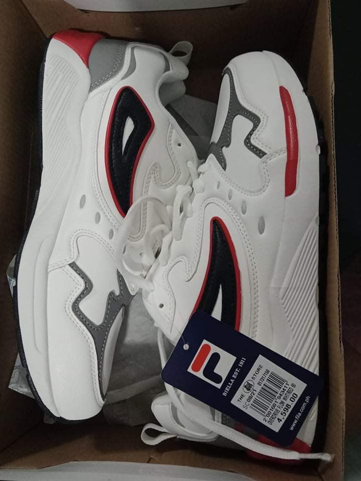 SALE/SWAP: Fila Overdrive Flow Men's Running Shoes White/Red (Original ...