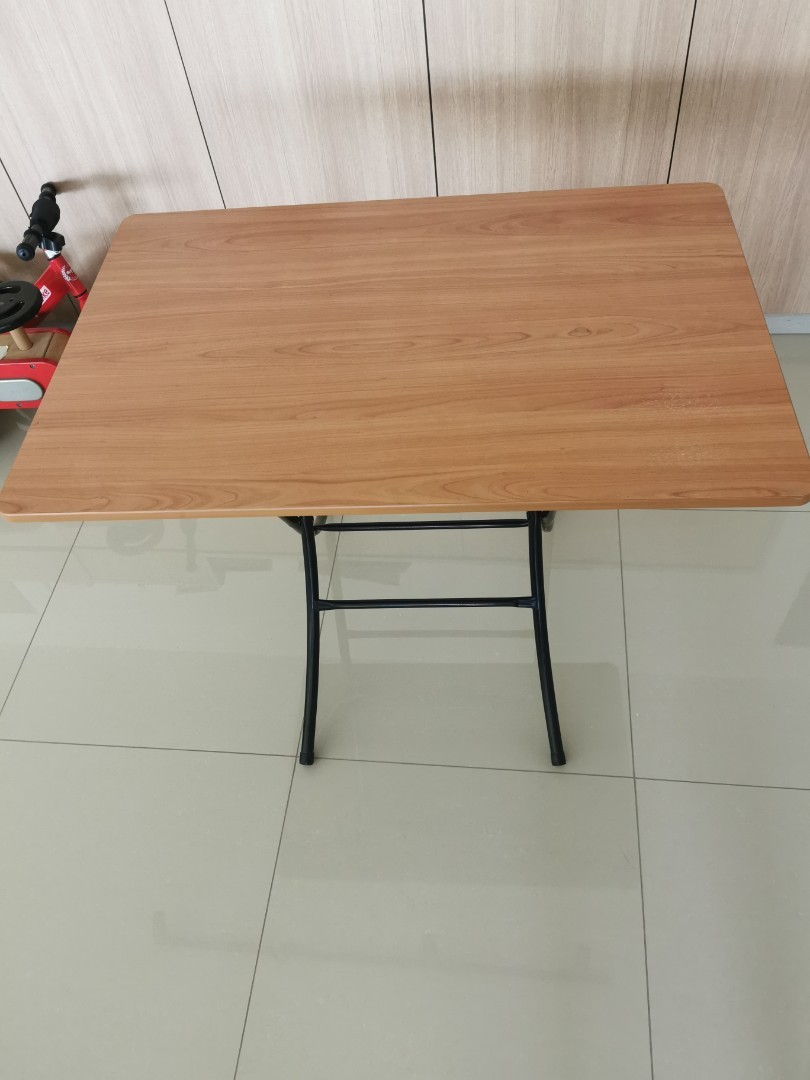 Foldable table, Furniture & Home Living, Furniture, Tables & Sets on ...