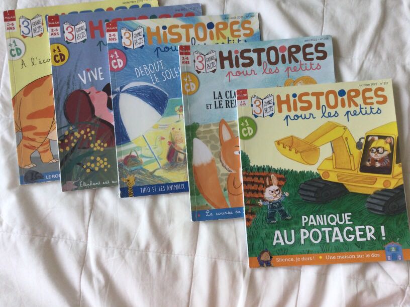 French magazines for kids, Hobbies & Toys, Books & Magazines, Children's Books on Carousell