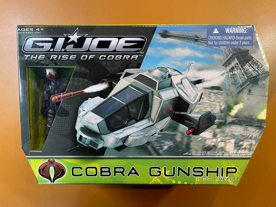 Gi Joe Cobra Gunship Collectible Vehicle With Firefly Figure By Hasbro Hobbies And Toys