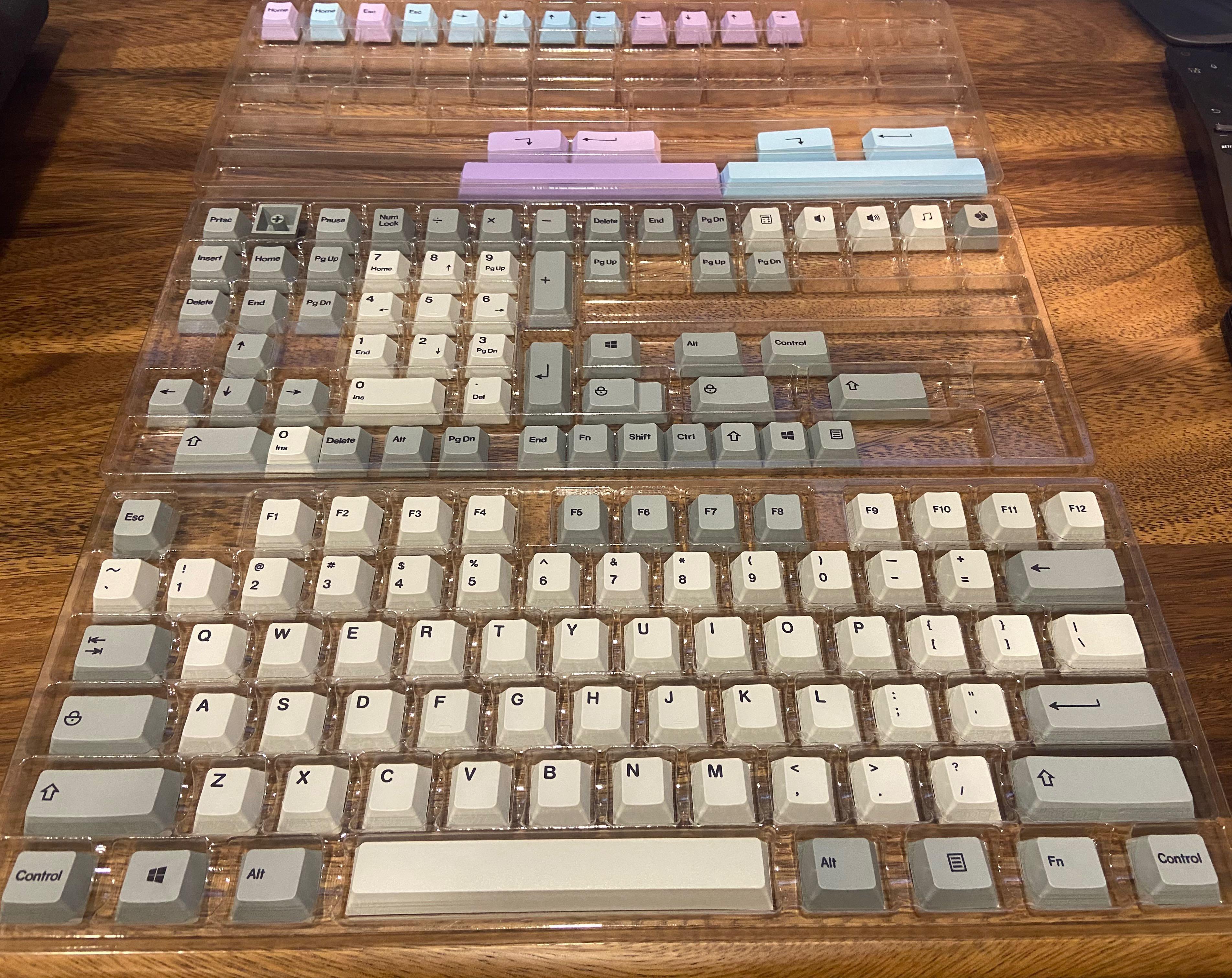 GMK Muted Themed PBT Keycaps, Computers & Tech, Parts & Accessories ...