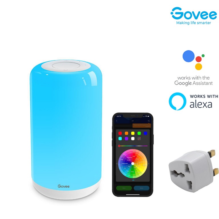 Govee Aura Lite RGBWW Wi-Fi + Bluetooth Smart Light Table Lamp Govee ...