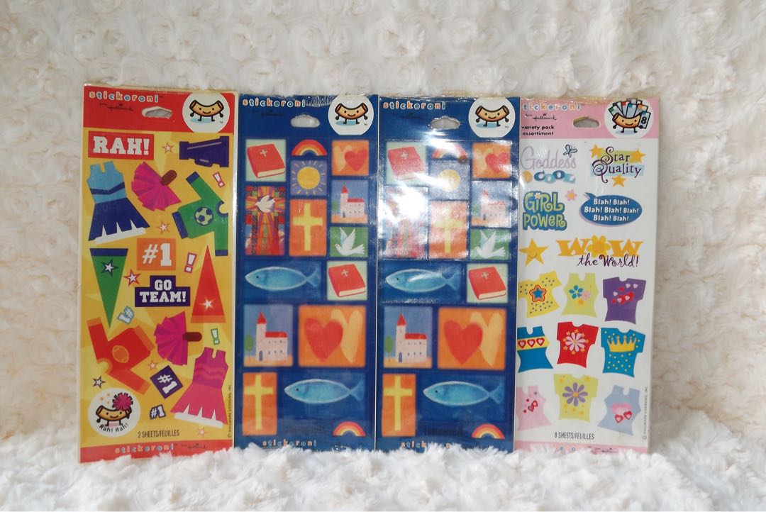 Hallmark stickers, Hobbies & Toys, Stationary & Craft, Craft Supplies ...