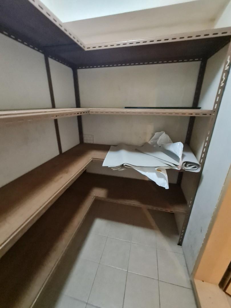 HDB storeroom rack, Furniture & Home Living, Furniture, Shelves ...