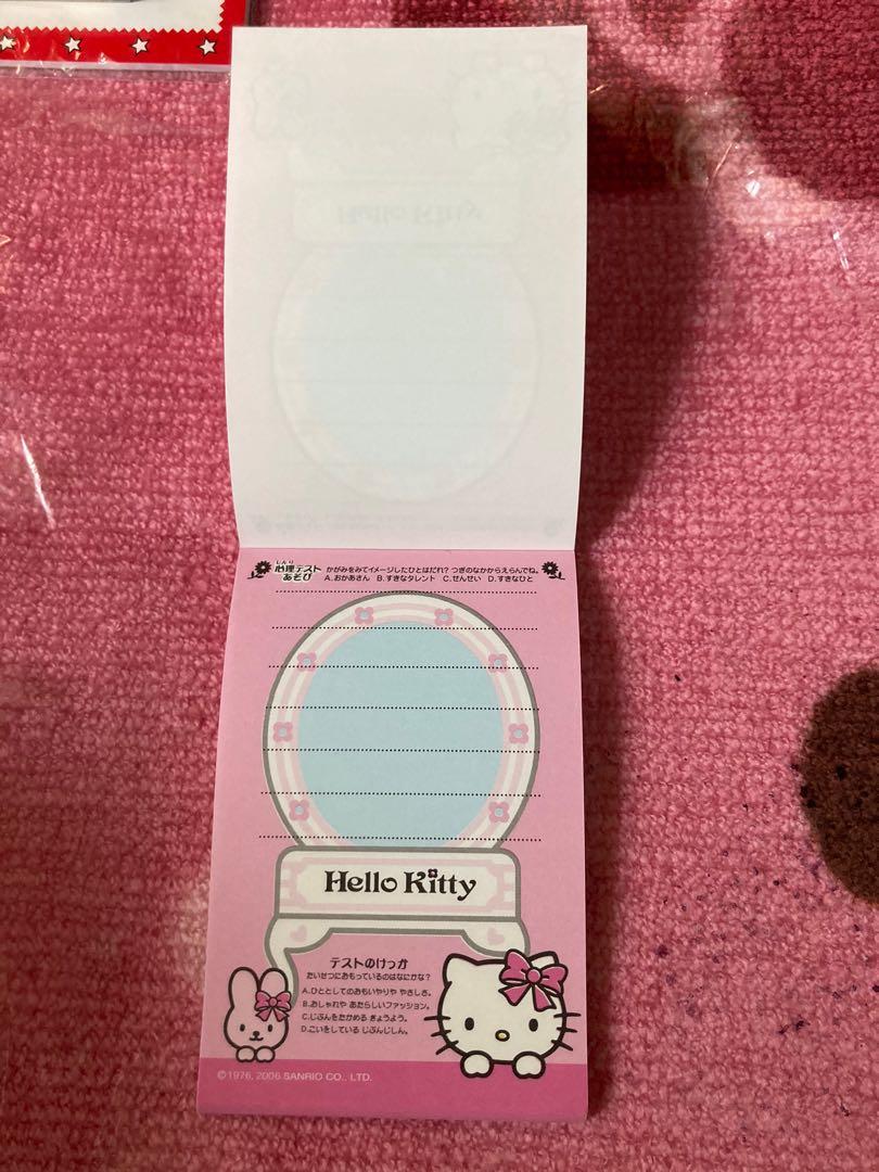 Hello Kitty NotepaD, Hobbies & Toys, Stationary & Craft, Stationery ...
