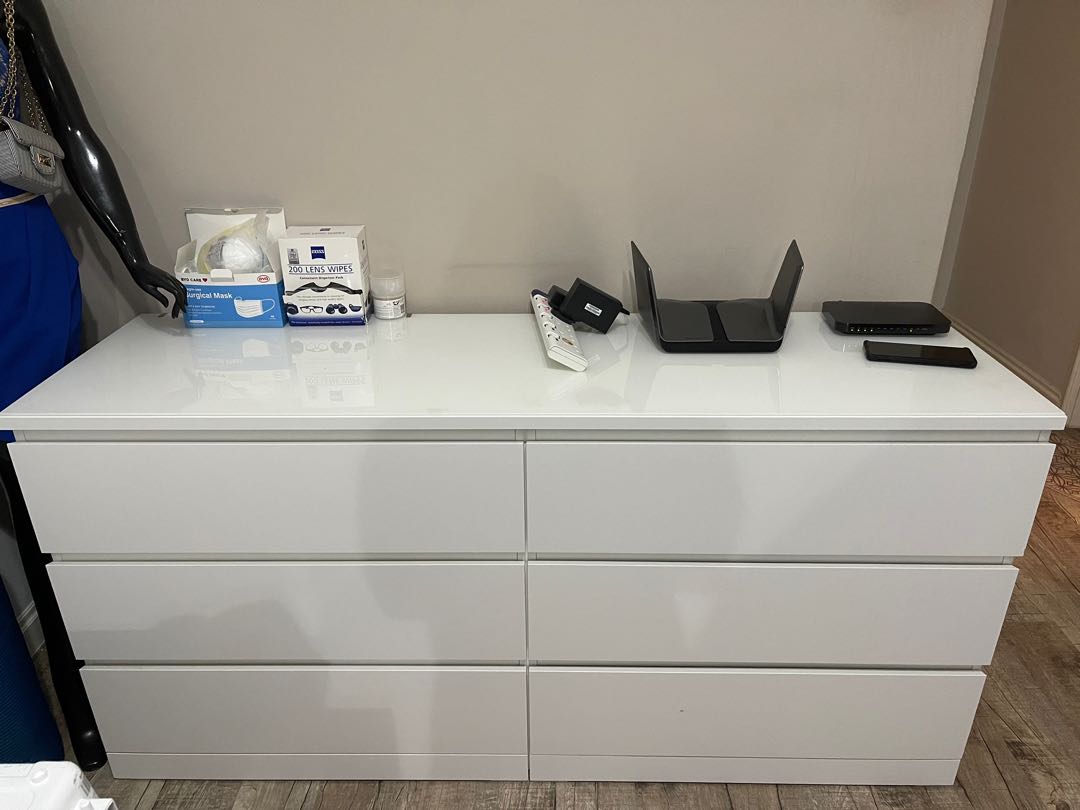 Ikea Malm, Furniture & Home Living, Furniture, Shelves, Cabinets ...