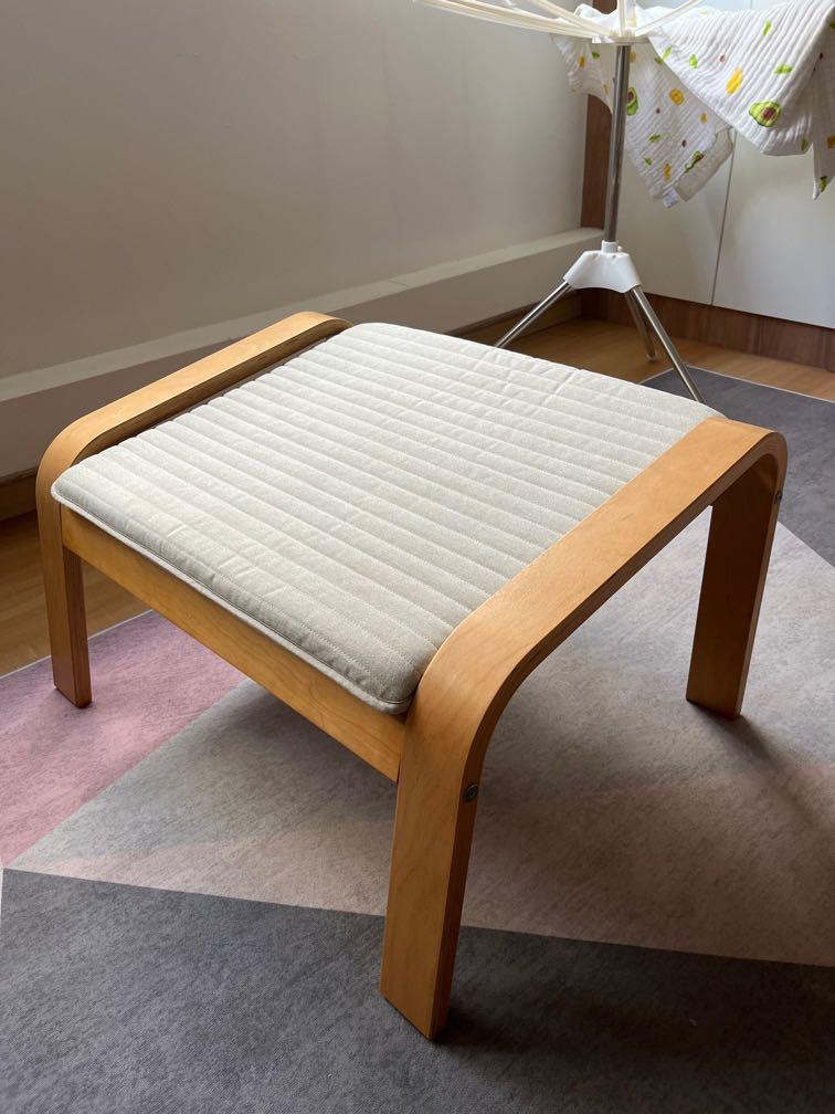 Ikea Poang Footstool, Furniture & Home Living, Furniture, Tables & Sets ...