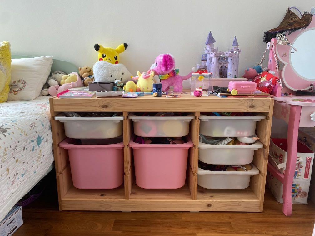 IKEA Toy Rack, Furniture & Home Living, Furniture, Shelves, Cabinets ...