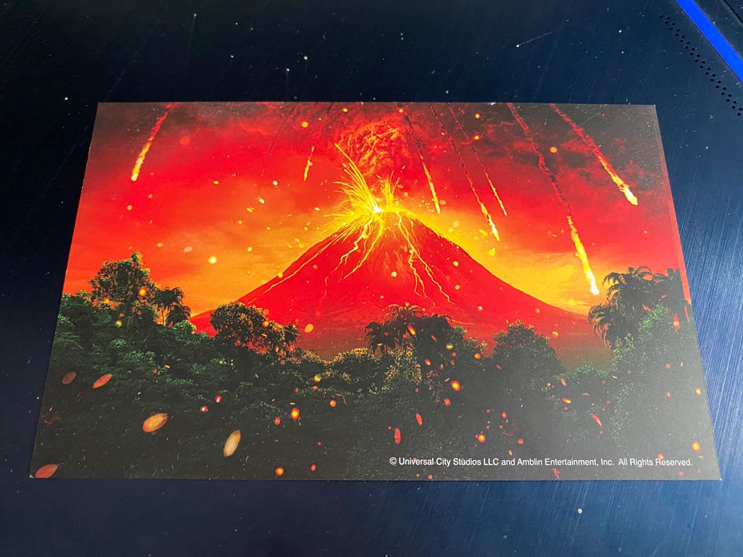 Jurassic World Cafe - Mt. Sibo Eruption Print, Hobbies & Toys ...