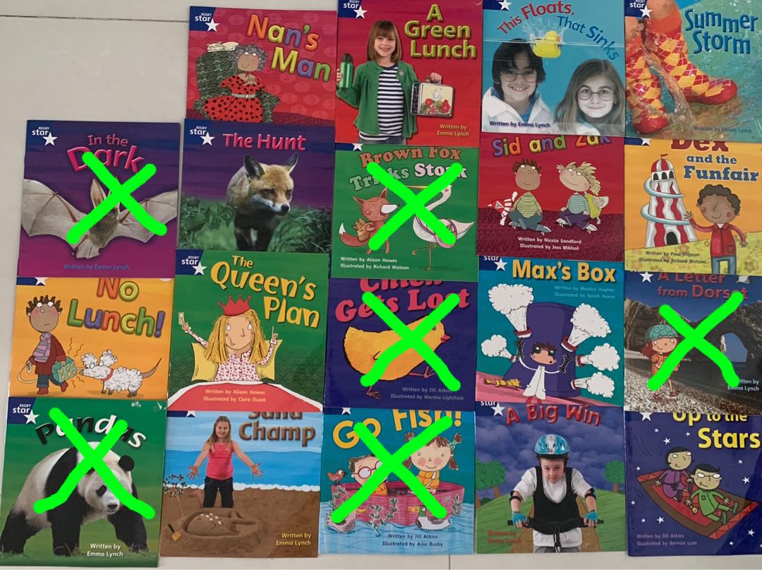 K1/K2 Rigby Star books, Babies & Kids, Infant Playtime on Carousell