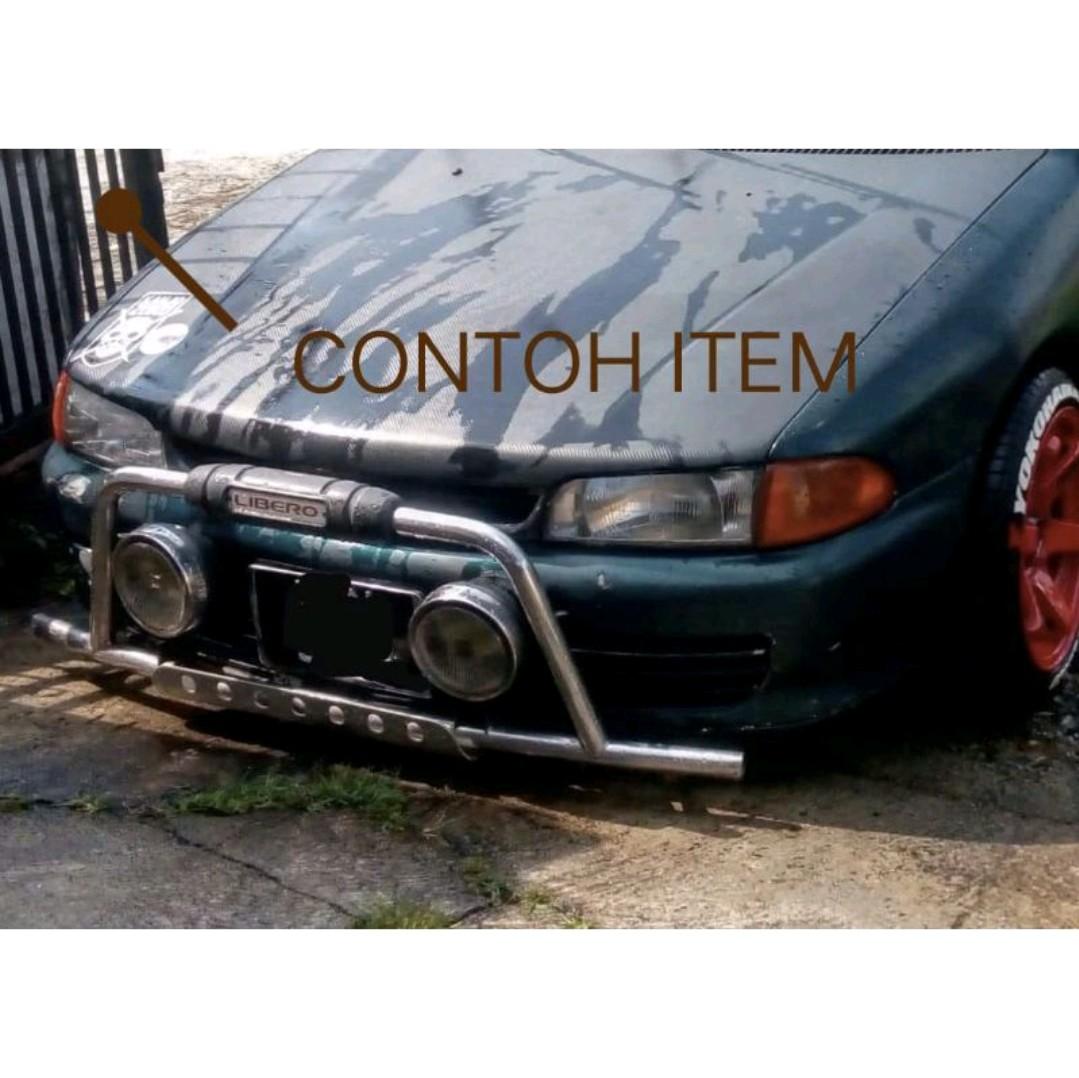 Kangroo Bar Mitsubisi Libero Full Set Sportlight Hella + Sumguard, Auto ...