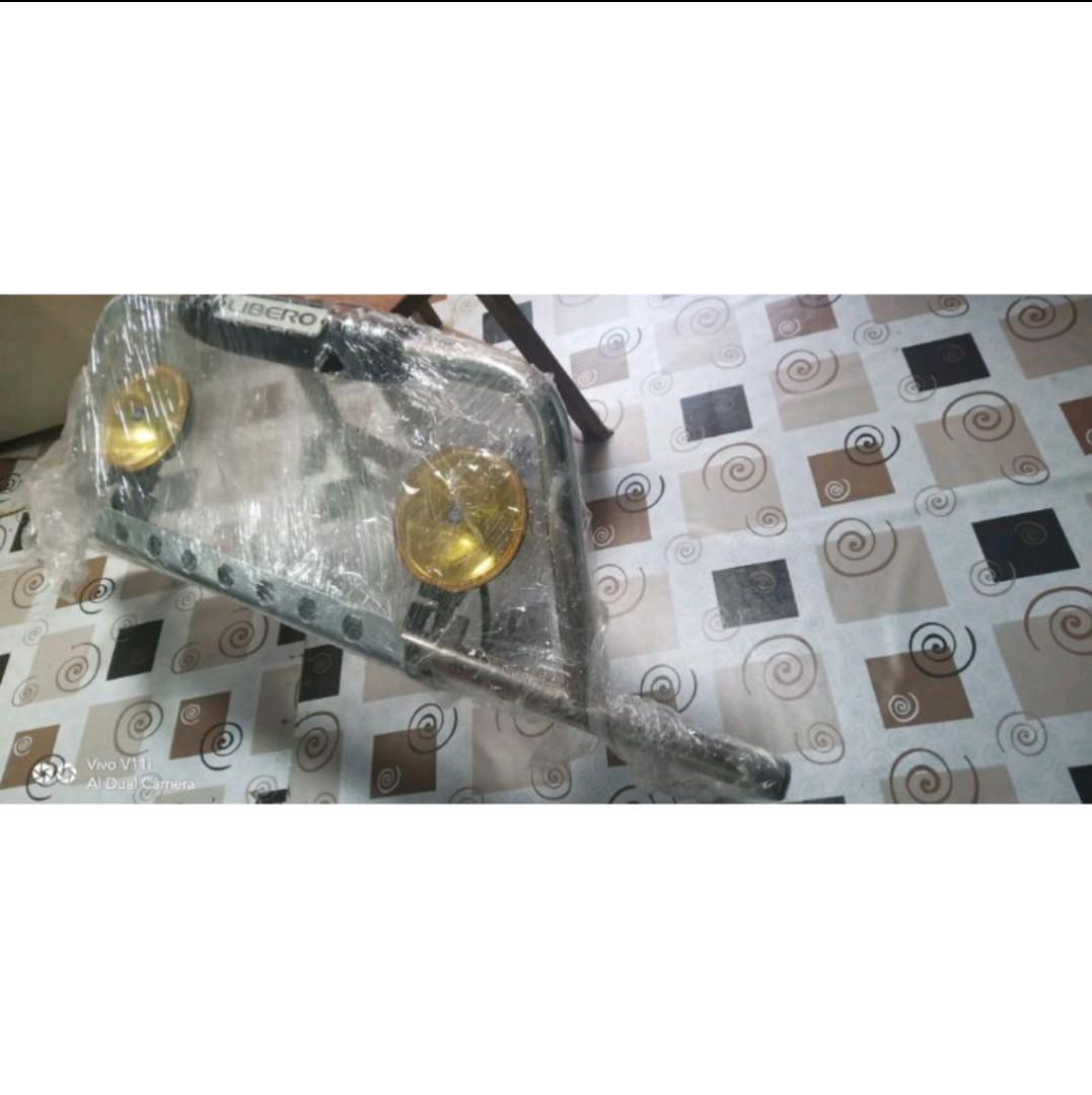 Kangroo Bar Mitsubisi Libero Full Set Sportlight Hella + Sumguard, Auto ...