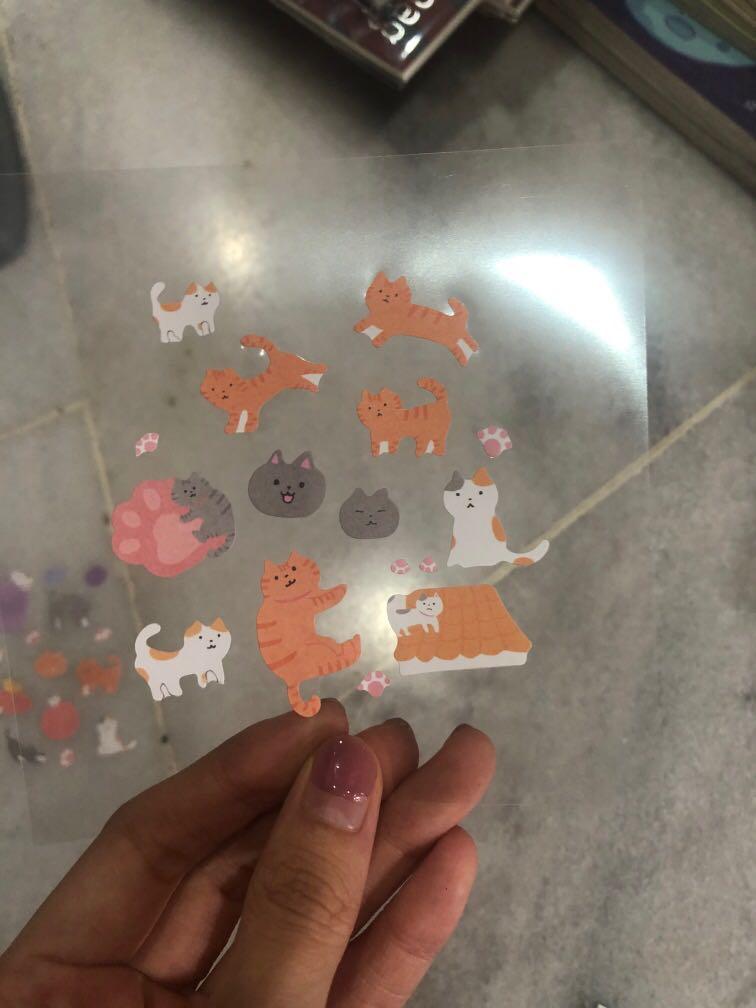 Kitty sticker set, Hobbies & Toys, Stationery & Craft, Stationery ...