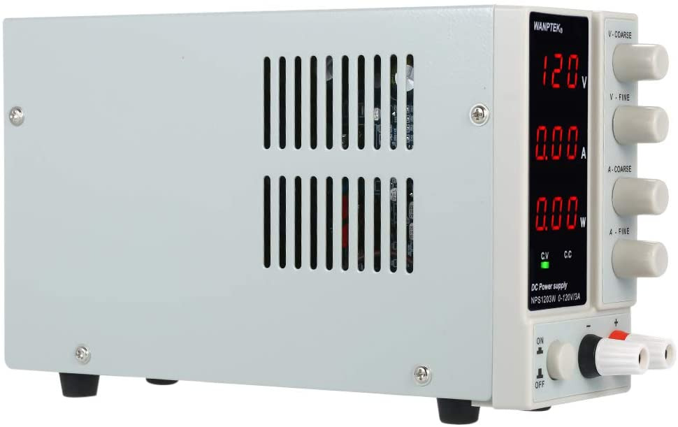 KKmoon 0-30V 0-3A Switching DC Power Supply 3 Digits Display LED High Precision Adjustable Mini ...