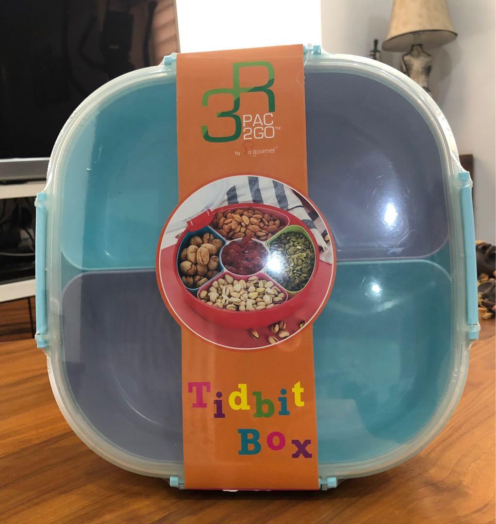 La Gourmet Tidbit Box (3R PAC 2 GO) (Container), Furniture & Home ...