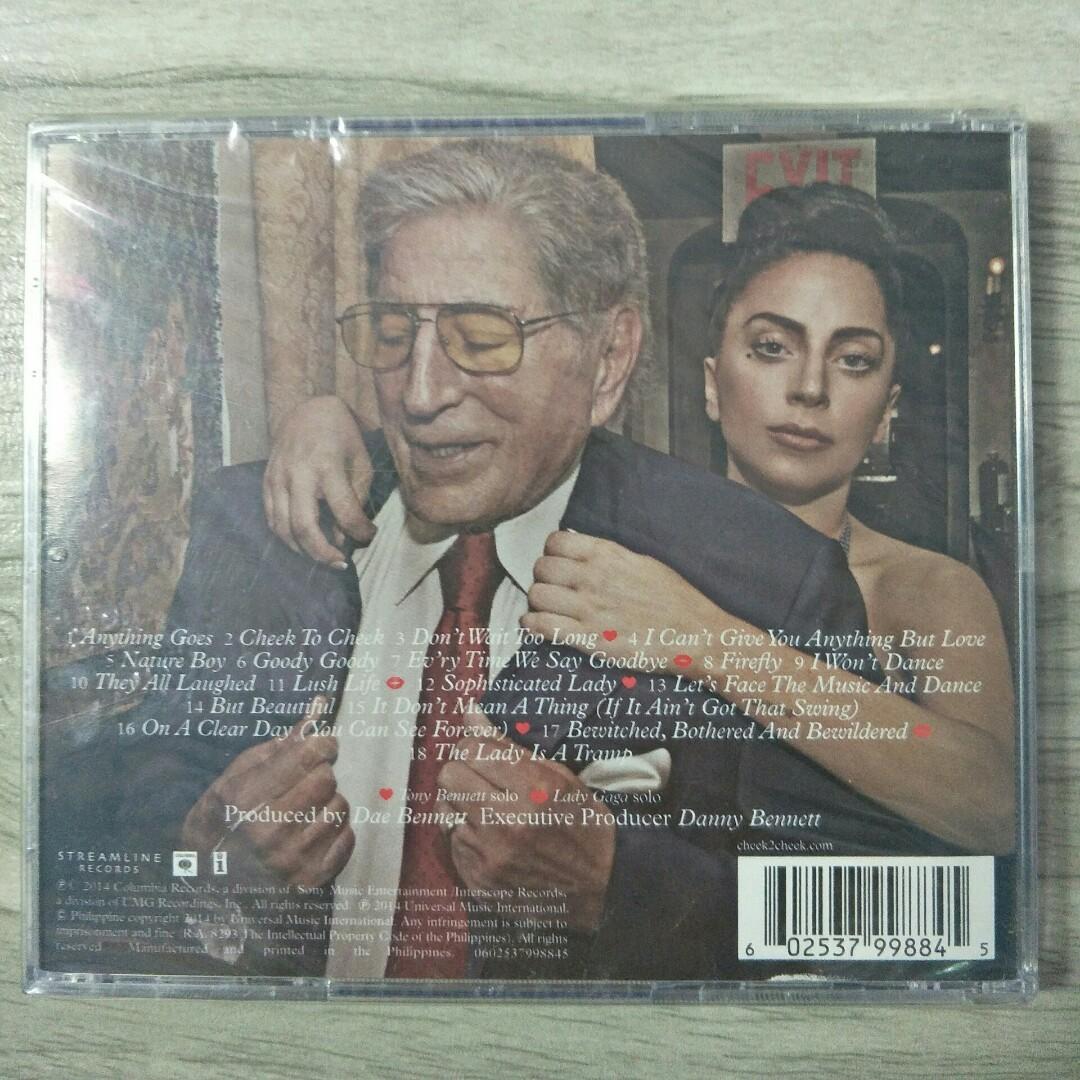Lady Gaga Cheek to Cheek Deluxe Album PH ( SEALED ), Hobbies & Toys ...