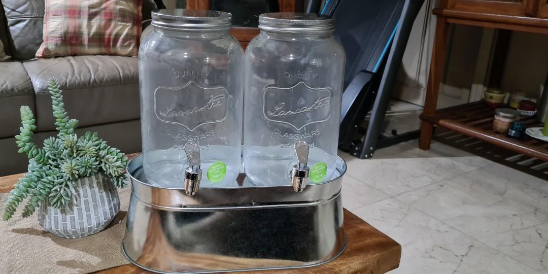 Lancaster Twin Drink dispenser, Furniture & Home Living, Kitchenware ...