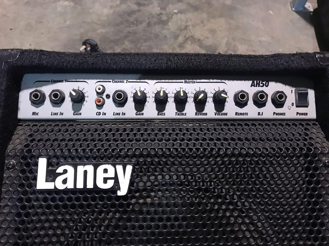 Laney AH50 Amplifier, Hobbies & Toys, Music & Media, Musical ...