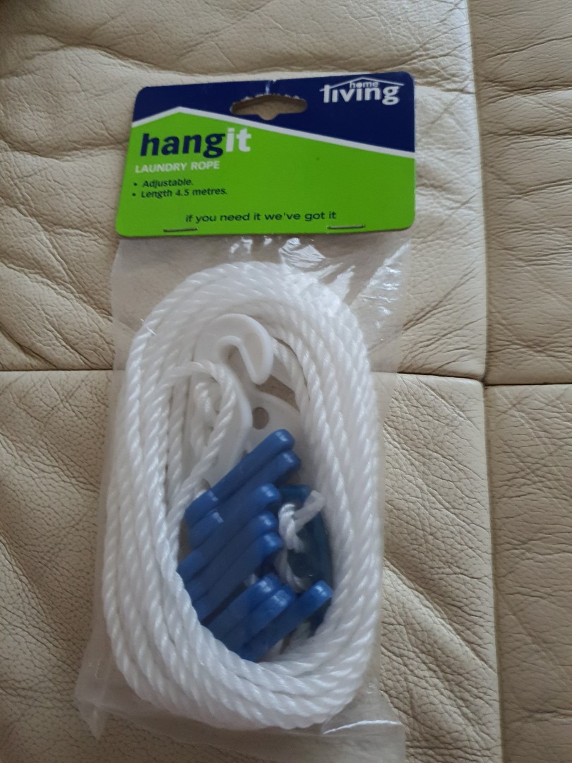 Laundry rope 4.5m, Hobbies & Toys, Stationery & Craft, Craft Supplies ...