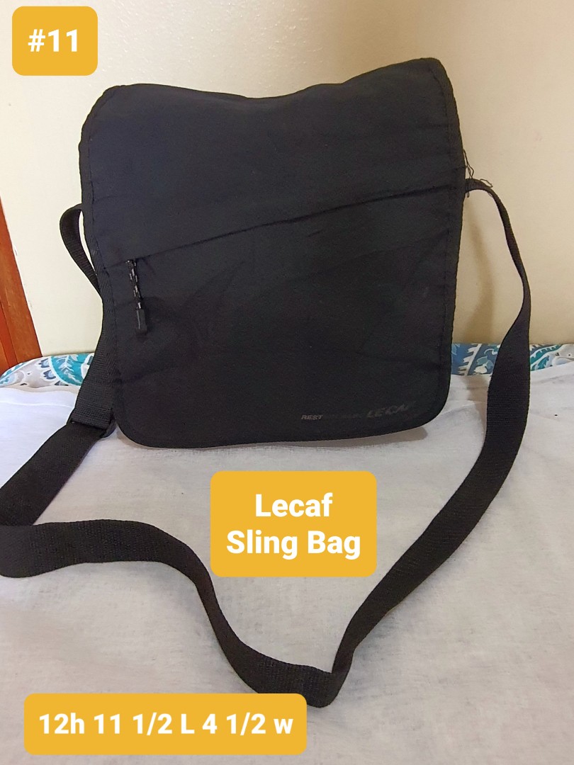 Lecaf Crossbody Sling Bag, Men's Fashion, Bags, Sling Bags on Carousell