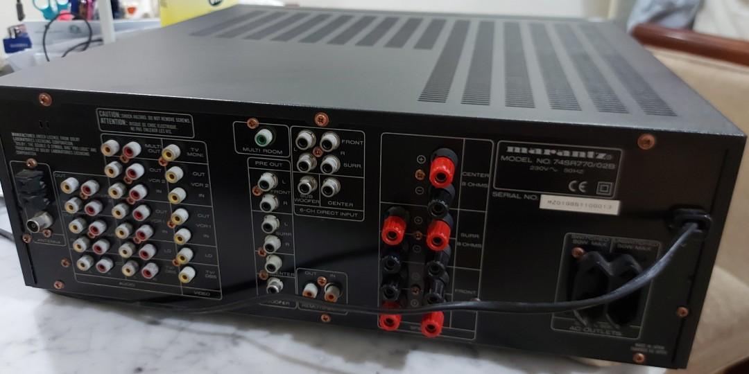 Marantz SR770 highpower Av receiver amplifier, Audio, Soundbars ...