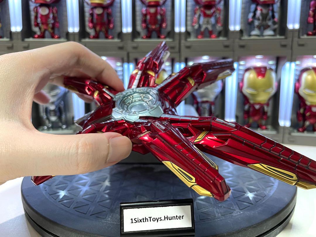 MARVEL AVENGERS END GAME HOT TOYS 1/6 SCALE MMS528D30 TONY STARK IRON ...