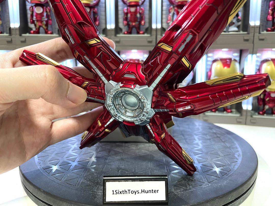 MARVEL AVENGERS END GAME HOT TOYS 1/6 SCALE MMS528D30 TONY STARK IRON ...