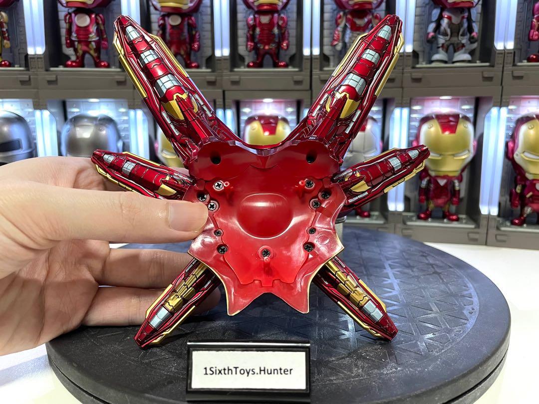MARVEL AVENGERS END GAME HOT TOYS 1/6 SCALE MMS528D30 TONY STARK IRON ...