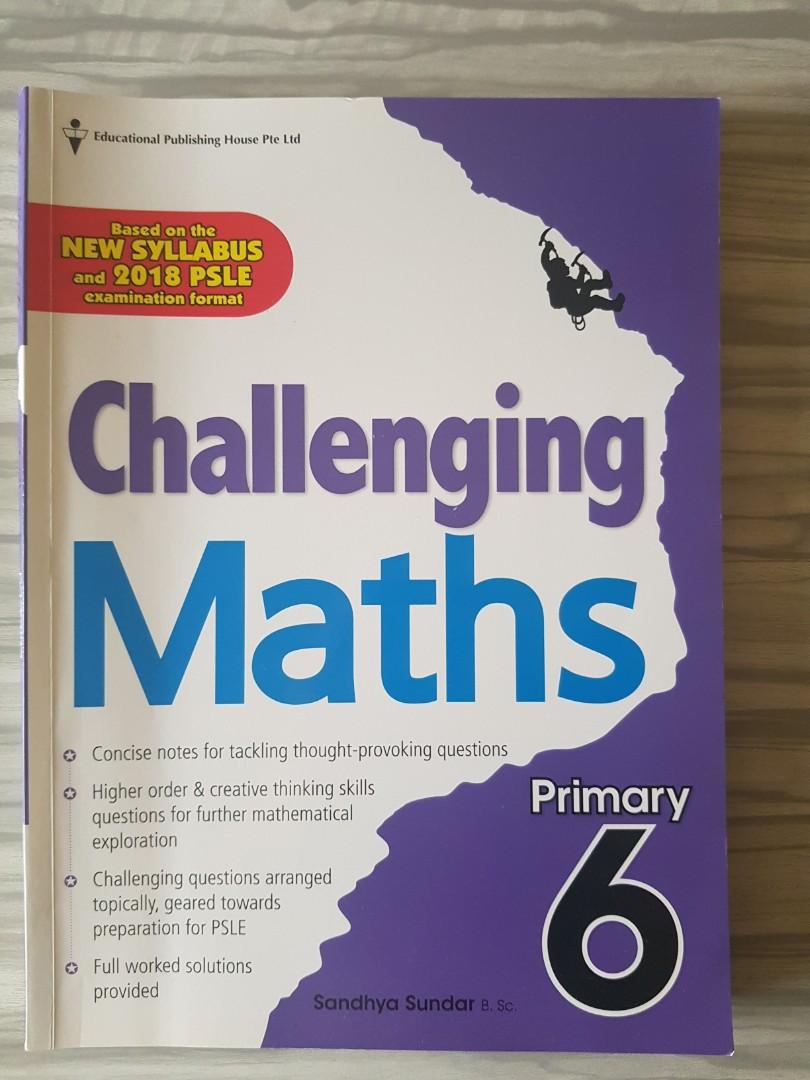 Math P6 Problem Solving & Challenging Maths for PSLE, Hobbies & Toys ...
