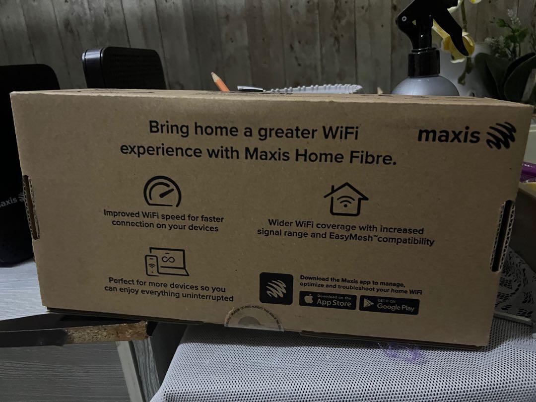 Maxis router mesh wifi, Computers & Tech, Parts & Accessories ...