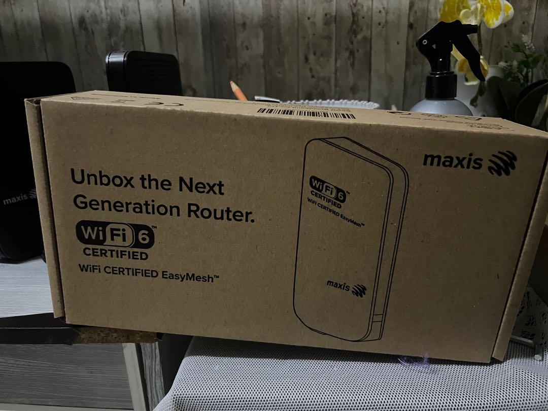 Maxis router mesh wifi, Computers & Tech, Parts & Accessories ...