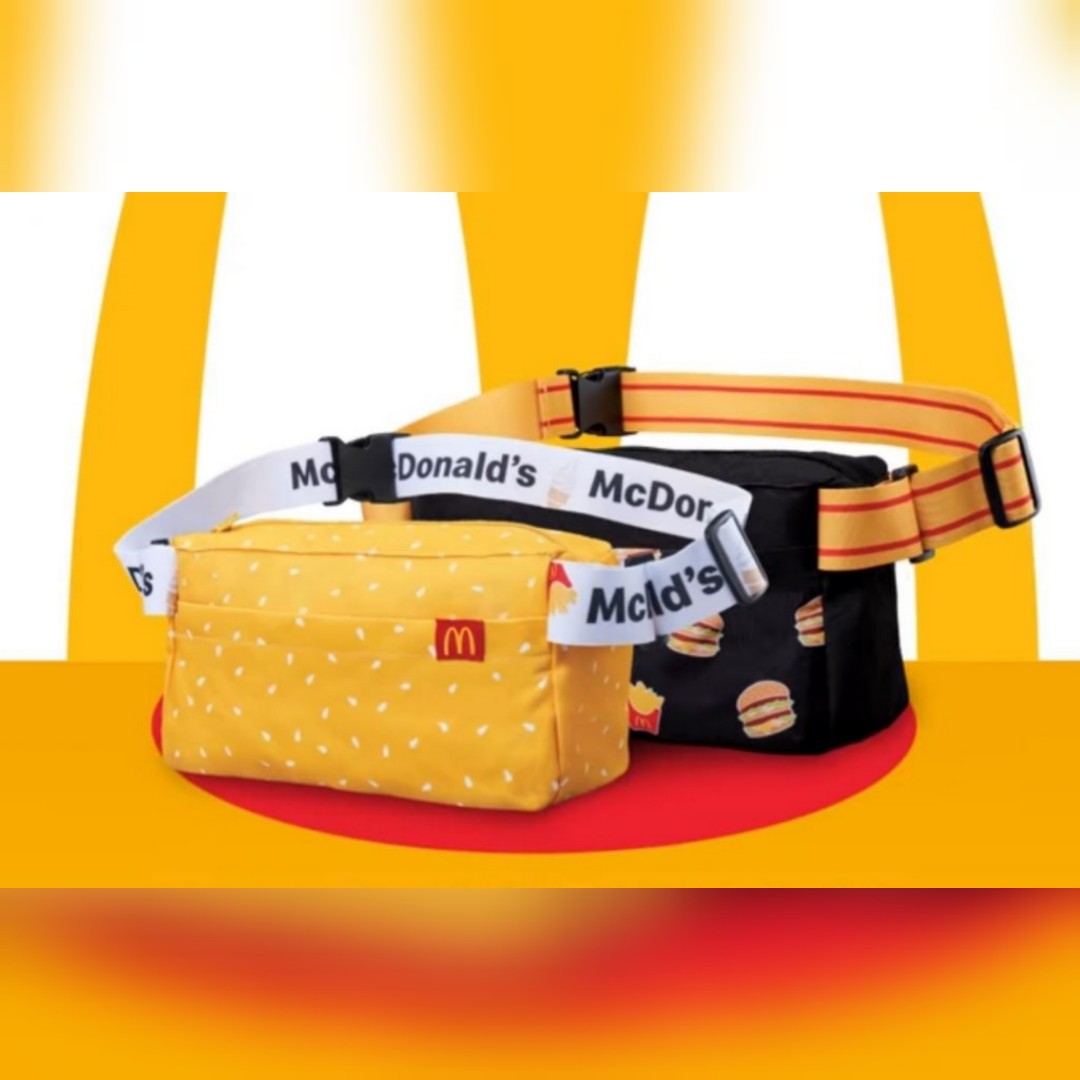 McDonald's Limited edition cross-body bag, Women's Fashion, Bags ...