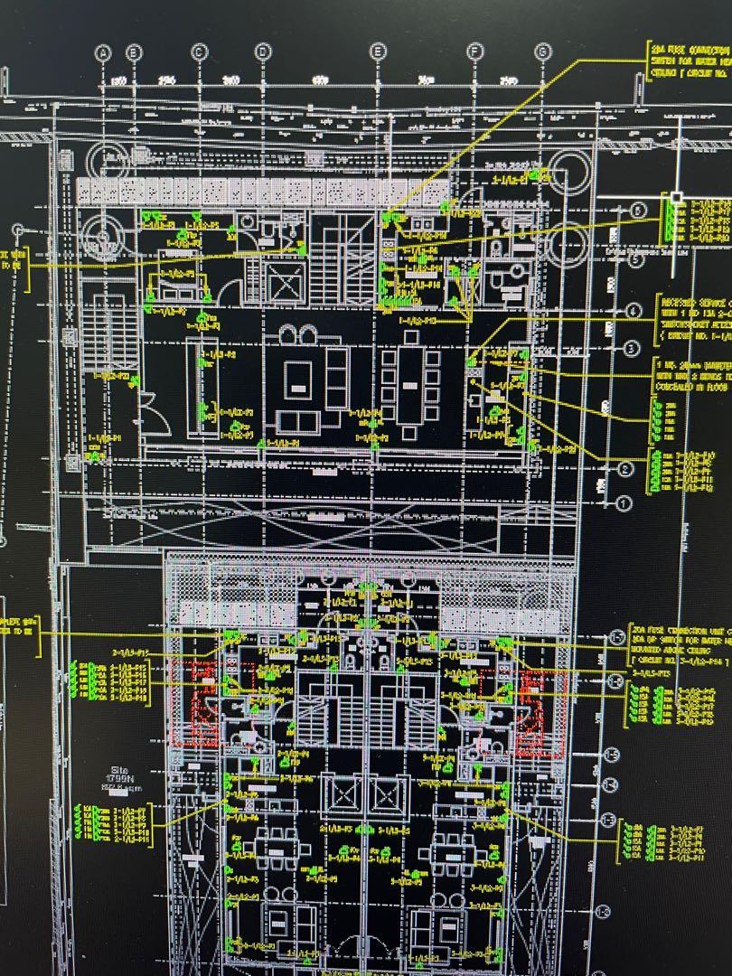 M&E drawings design & draft AutoCAD, Computers & Tech, Printers ...