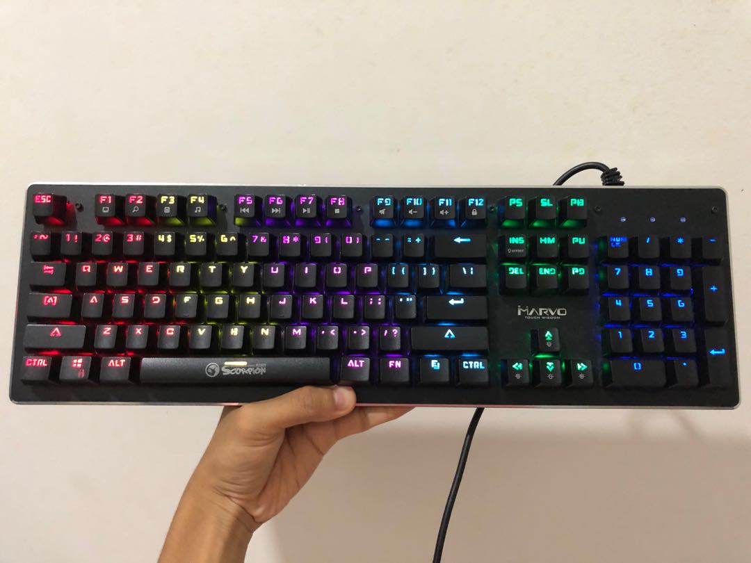MECHANICAL KEYBOARD - SCORPION KG909, Computers & Tech, Parts ...