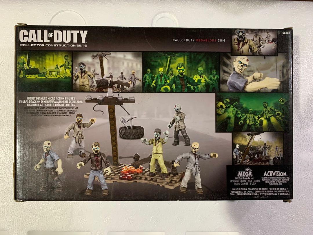 Mega Blok Call of Duty Zombie Horde Figures, Hobbies & Toys, Toys ...