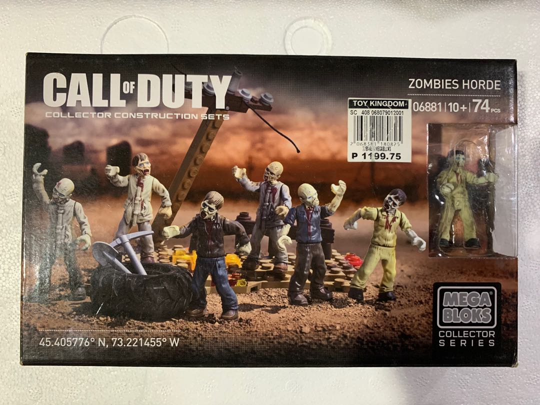 Mega Blok Call of Duty Zombie Horde Figures, Hobbies & Toys, Toys ...