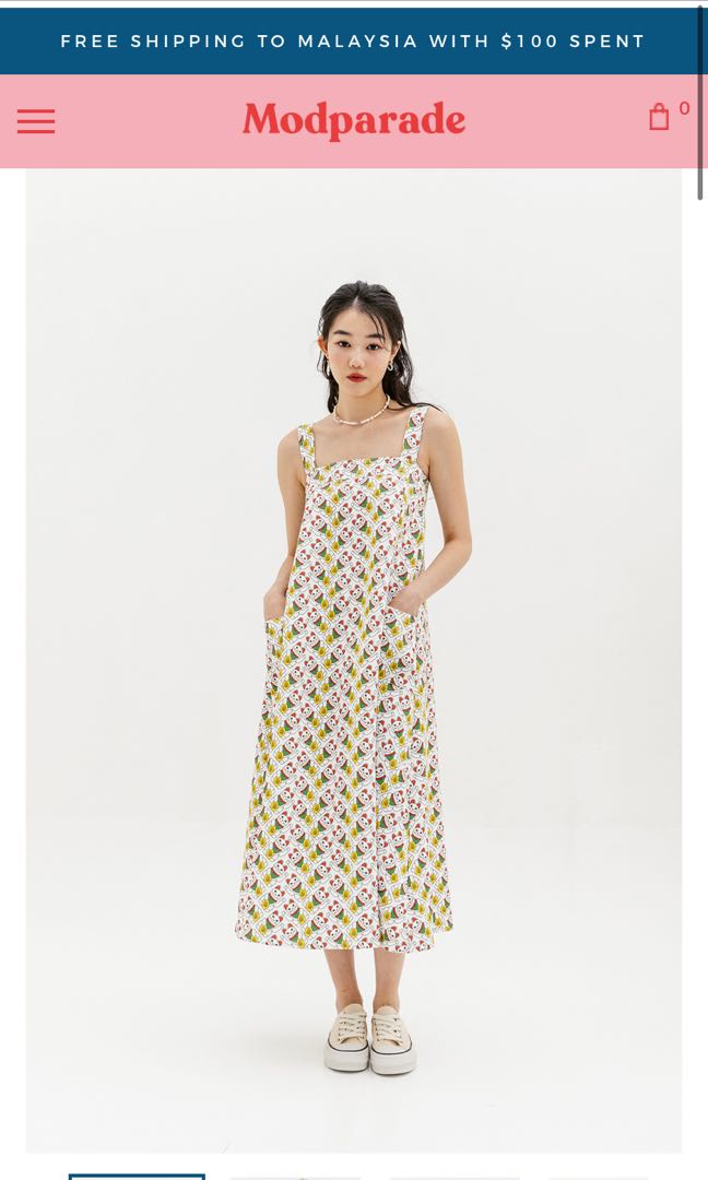 Modparade Vallee Dress Manekineko 2.0, Women's Fashion, Dresses & Sets, Dresses on Carousell