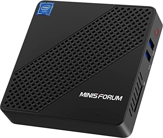N40 Mini PC UHD 4K@60Hz Celeron N4020(up to 2.8GHz) Fanless Mini Computer, DDR4 4GB+64GB eMMC ...