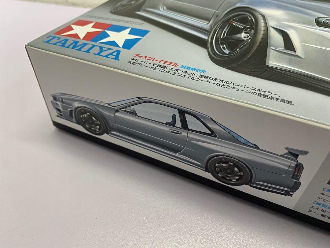NEW Tamiya 1/24 Nissan Skyline BNR34 GTR Z Tune JDM Model Kit Tags ...