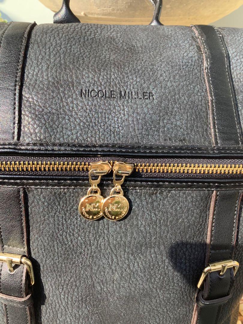 Nicole Miller Backpack, Luxury, Bags & Wallets on Carousell