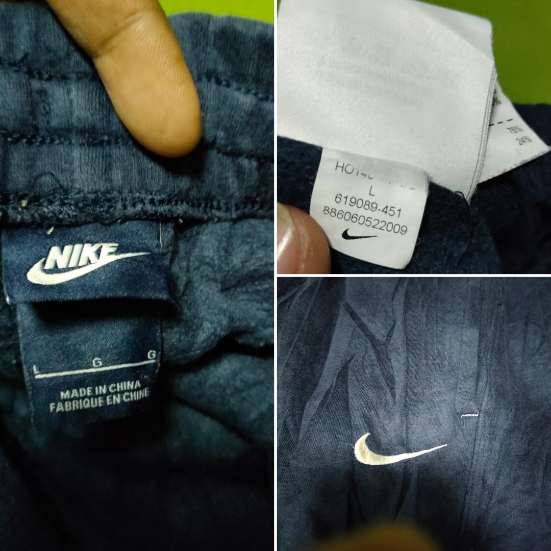 Nike Blue tag, Men's Fashion, Bottoms, Joggers on Carousell
