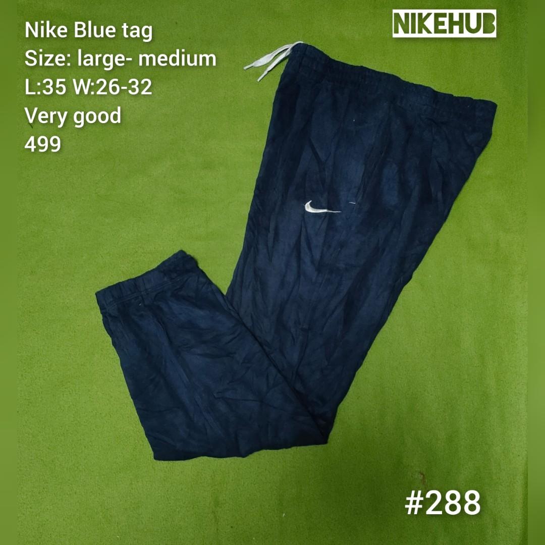 Nike Blue tag, Men's Fashion, Bottoms, Joggers on Carousell