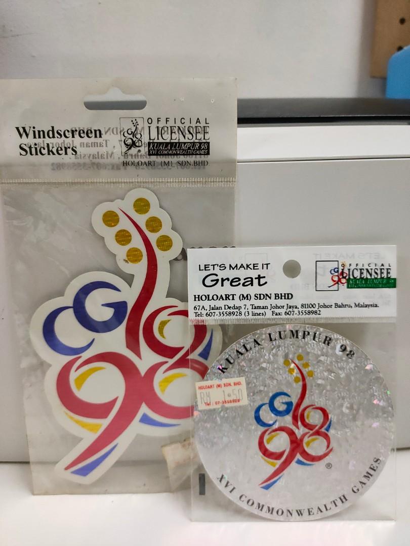 official sticker commonwealth games 98, Hobbies & Toys, Collectibles ...