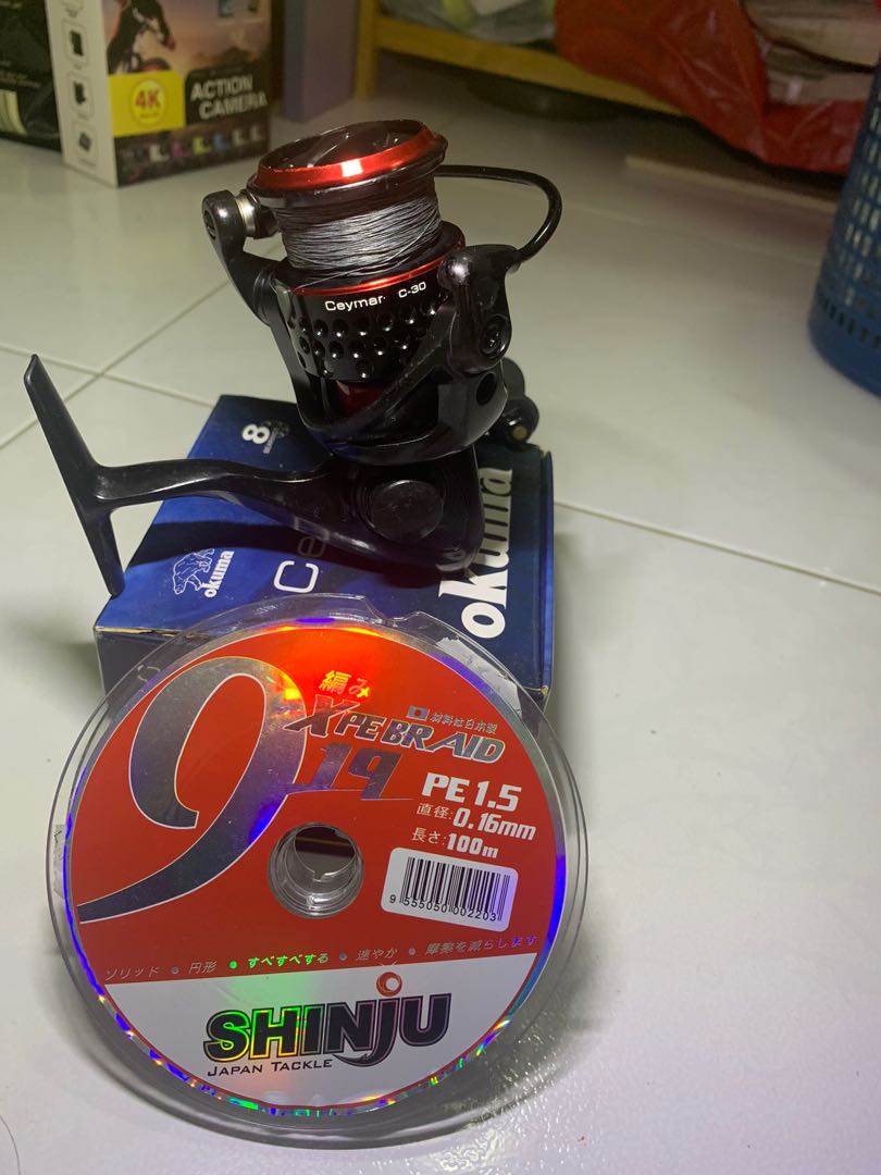 Okuma C-30 reel, Sports Equipment, Fishing on Carousell