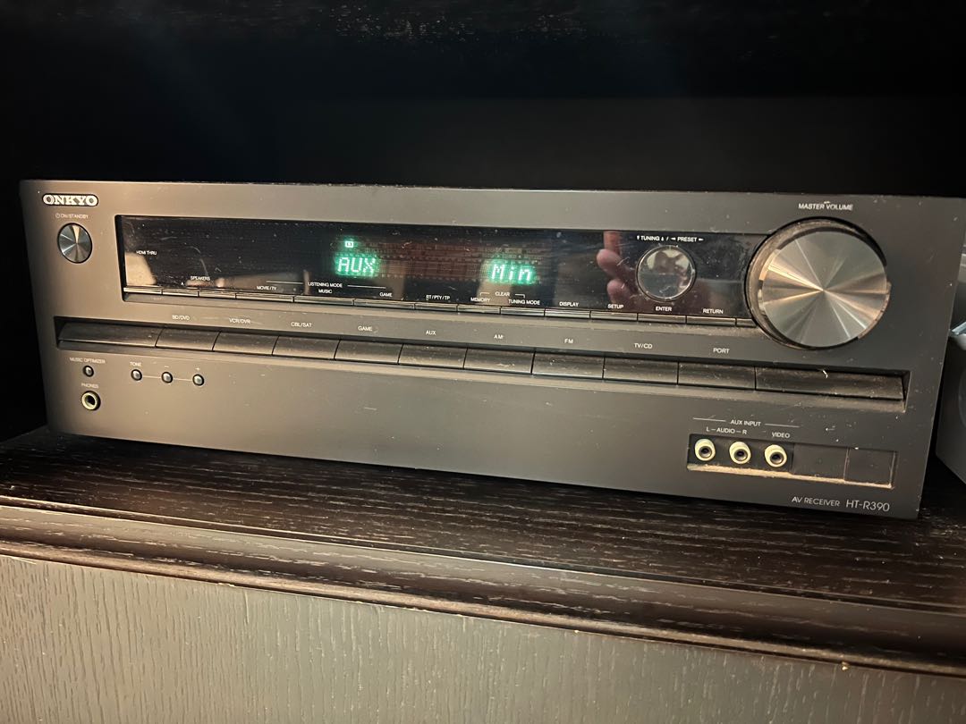 ONKYO Amp AV Receiver HT-R390, TV & Home Appliances, TV & Entertainment ...