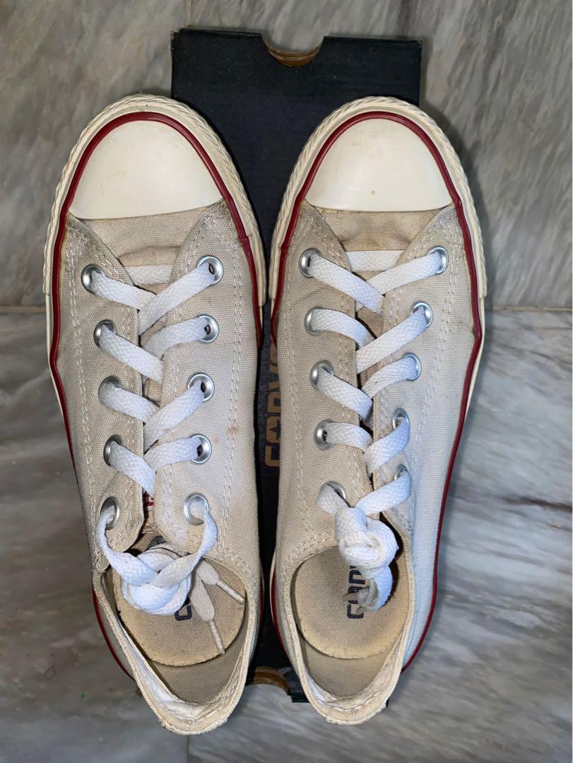 Original White Converse Chuck Taylor All Star Low, Women's Fashion ...