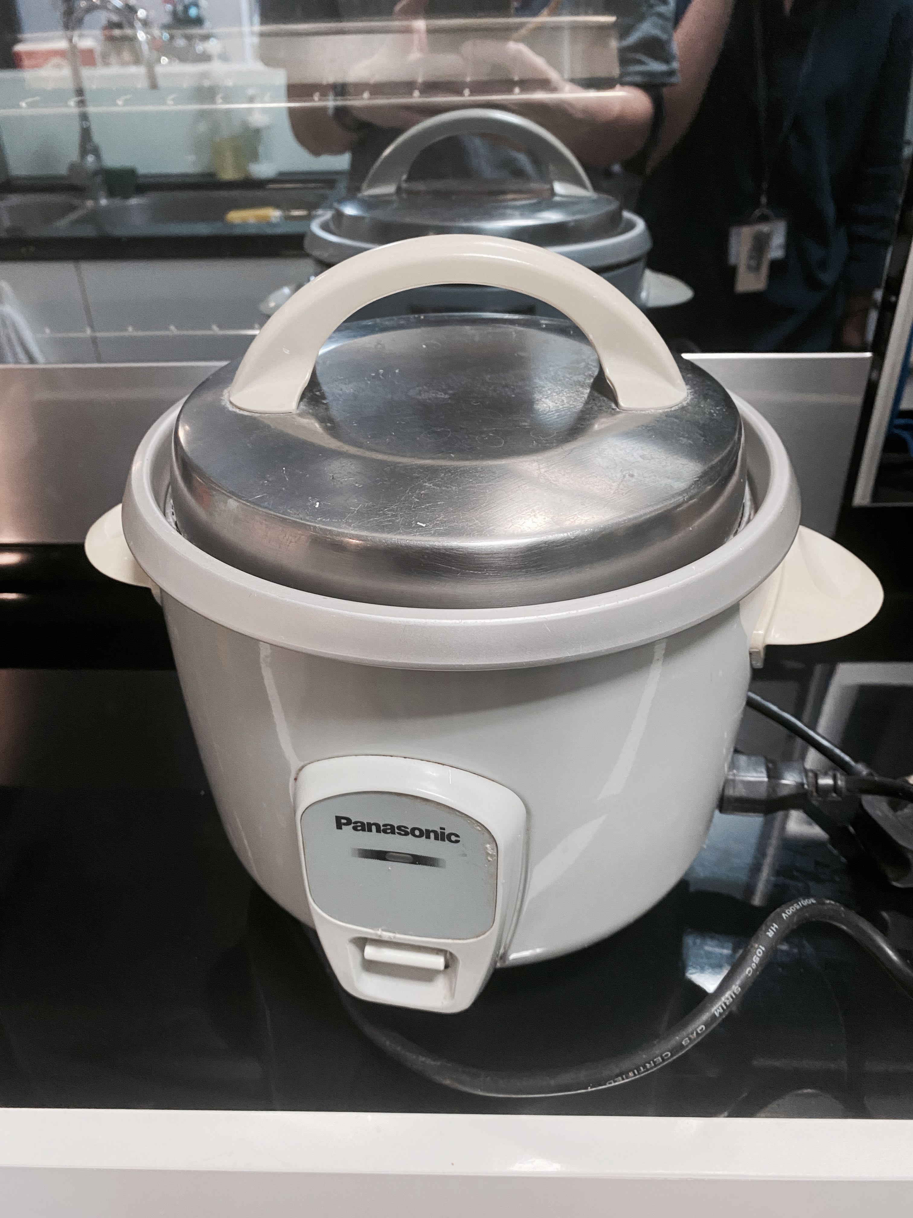 Panasonic mini rice cooker, TV & Home Appliances, Kitchen Appliances ...