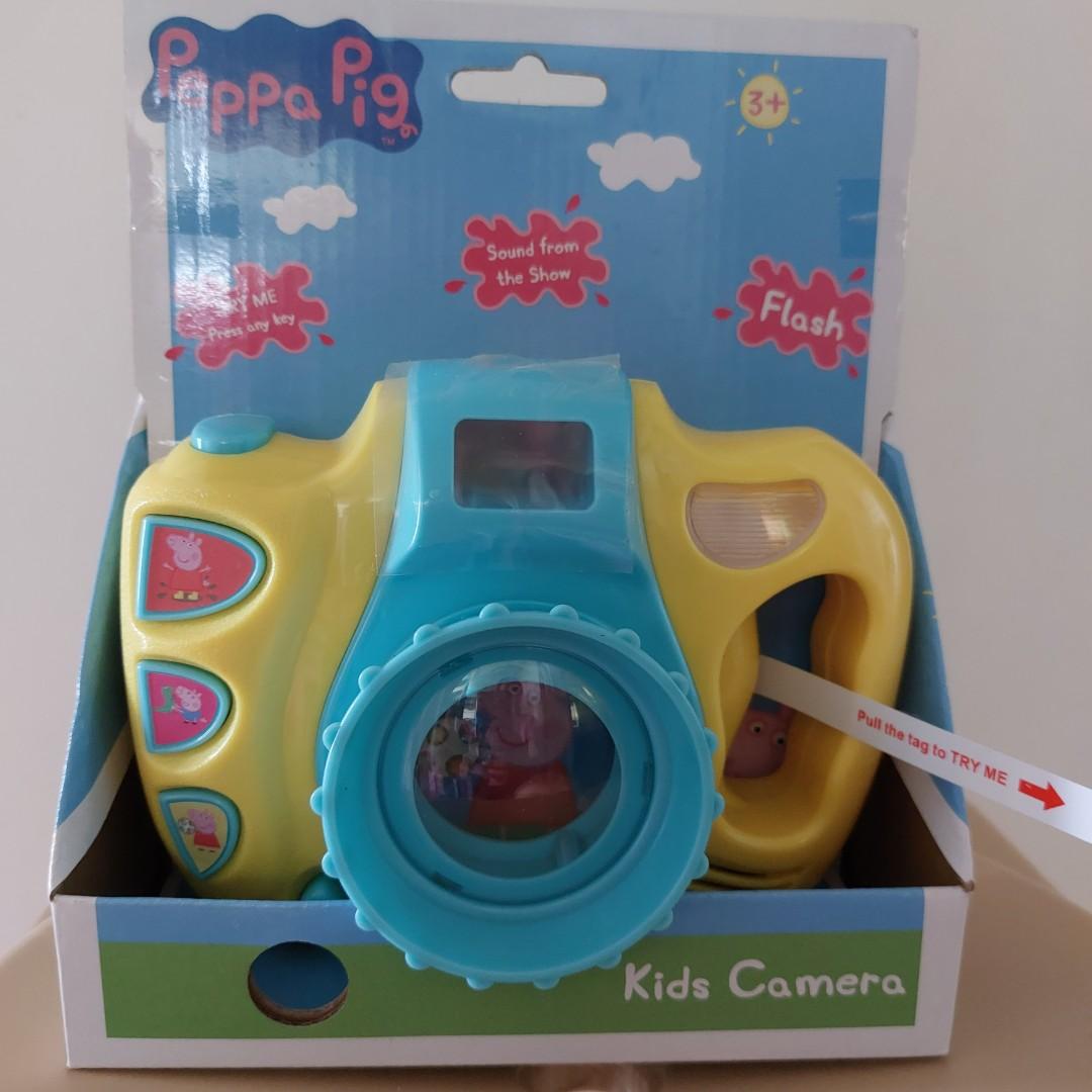 Peppa pig camera, Babies & Kids, Infant Playtime on Carousell